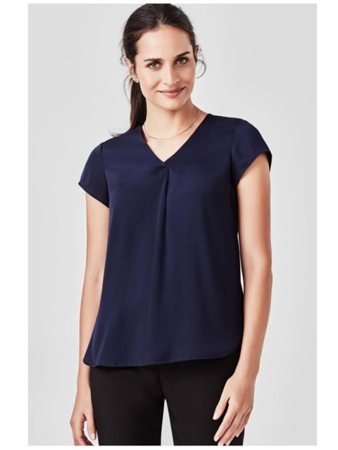 RB967LS Kayla S/S | Orange Clothing Uniform Specialists